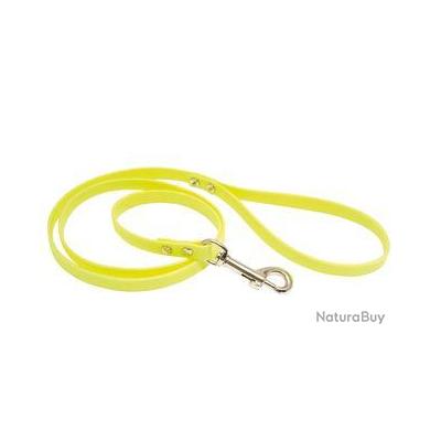 Laisse 1,20 m Country Biothane jaune fluo - Laisses (10904614)