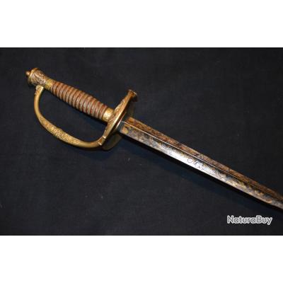 EPEE OFFICIER SUPERIEUR LAME COLICHEMARDE SIGNEE LEPAGE ARQUEBUSIER DU ...