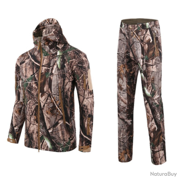 Ensemble veste et pantalon, camouflage foret, tailles S à XXL - Tenues ...