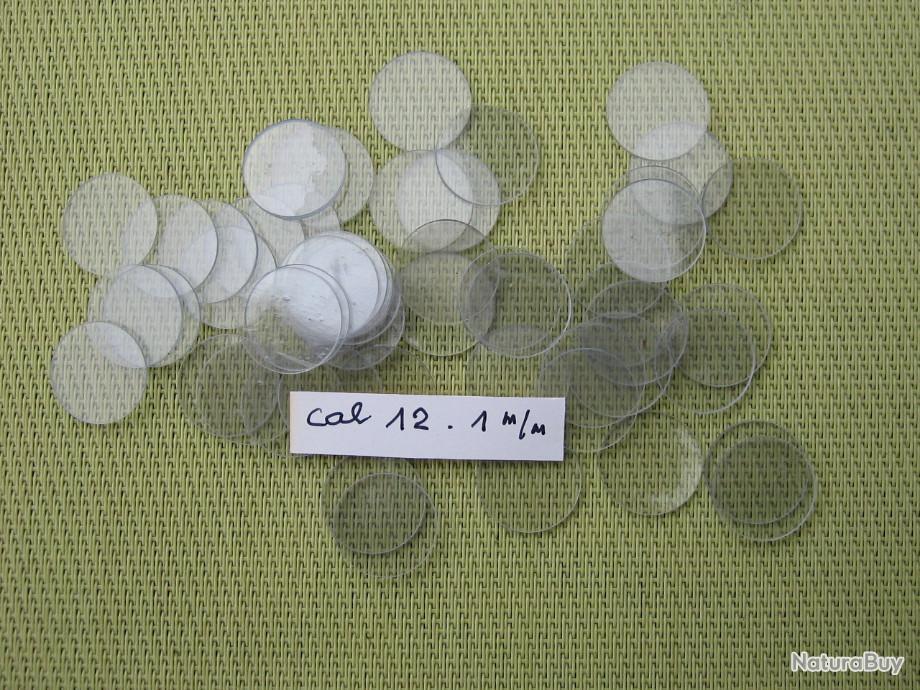 Rares... Lot de 100 Micas cal 12 épaisseur de 1 mm - Bourres, cartons ...