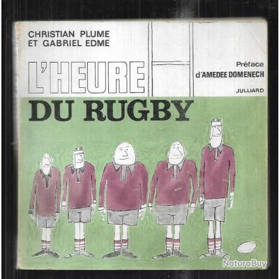 L'heure du rugby de christian plume et gabriel edme - Autres Livres, K7 ...