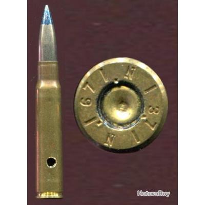 7.92 x 57 Mauser - Assez rare traçante Pologne - balle nickel - pointe ...