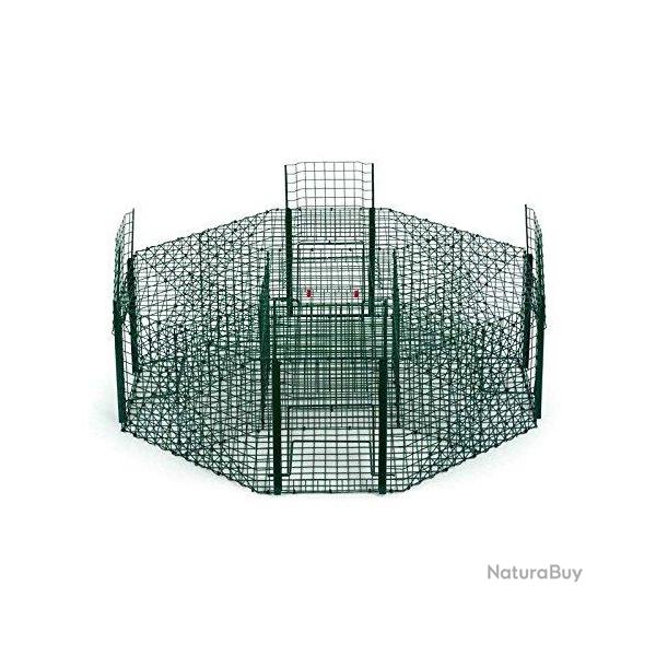 Cage de capture octogonal 4 entrées - Pièges à corvidés (10268678)