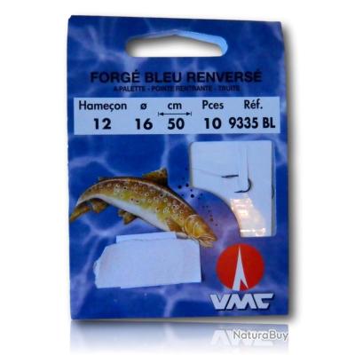 HAMECON FORGE BLEU RENVERSE NUMERO 12 - Hameçons (10574873)