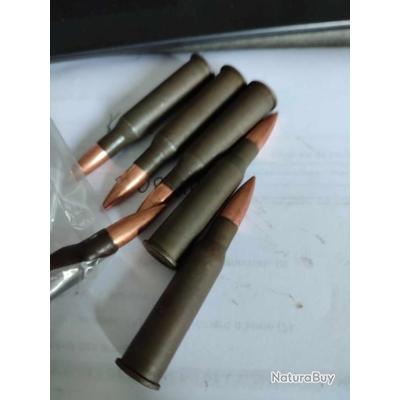 Vend Cartouches 7.62X54R Mosin magan Fer Neutralise - Munitions ...