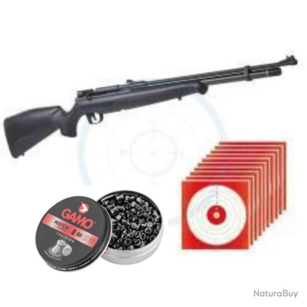 Carabine Benjamin Maximus PCP + 250 Plombs + 10 Cibles - Cal.4.5mm - 19 ...