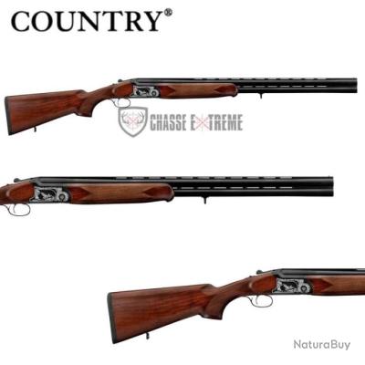 Fusil COUNTRY Bois Poncé Huilé 71cm Cal 12/76 - Fusils Superposés ...