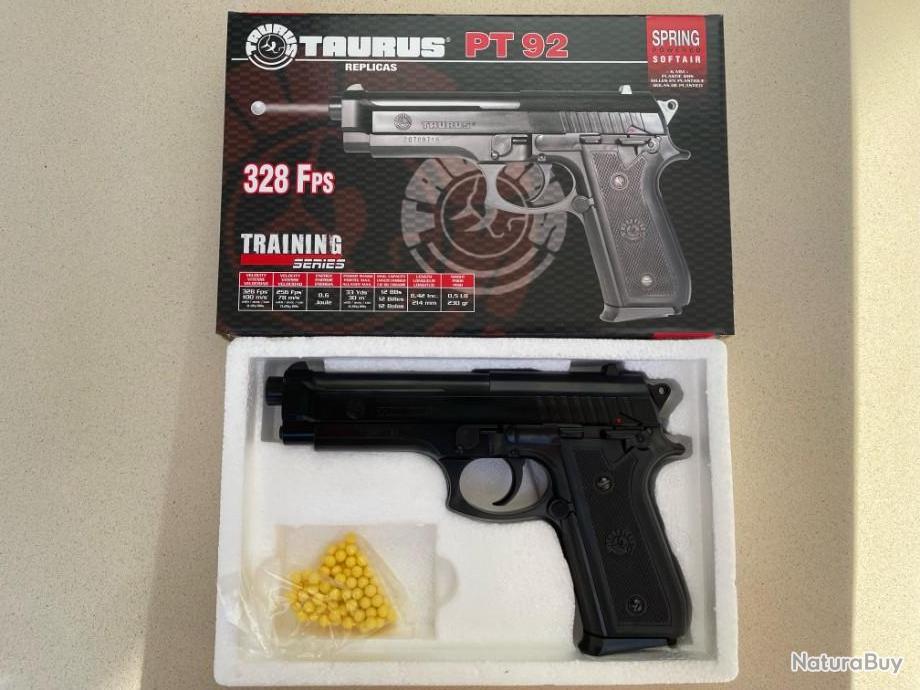 Air Soft Gun - TAURUS PT 92 - SPRING avec billes calibre 6mm - Etat ...