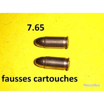 LOT de 2 fausses cartouches calibre 7.65 - VENDU PAR JEPERCUTE (D23F89 ...
