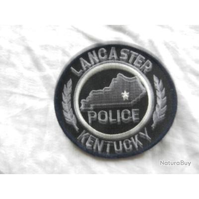 Ancien insigne badge américain US Police Lancaster Kentucky - Insignes ...