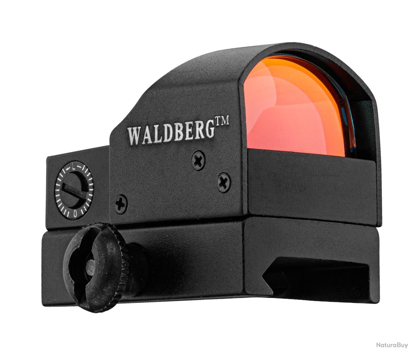 Viseur point rouge Micro-Point Waldberg sur rail Weaver-VISEUR MICRO ...