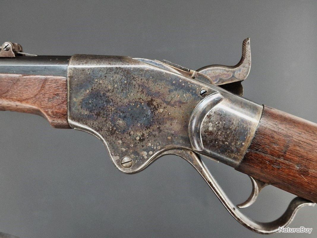 FUSIL SPENCER US ARMY MODEL RIFLE SPRINGFIELD M1867 CALIBRE 50 N°95977 ...