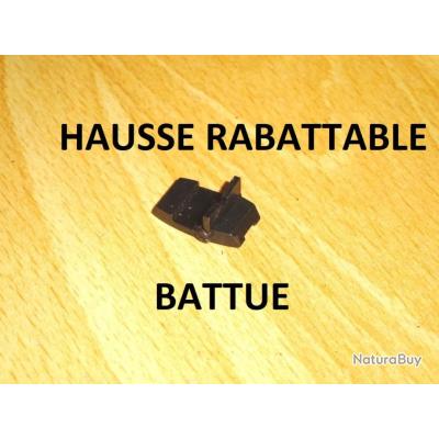 Hausse rabattable de fusil de battue queu d'aronde 17.40 / 19.20 mm ...