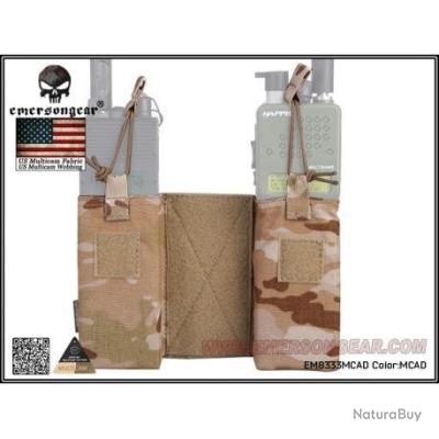 Set Poches Laterales JPC (x2) MBITR (Emerson) Multicam Arid - Porte ...