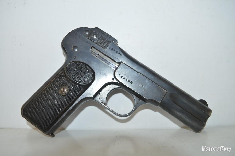 Pistolet Browning Modele 1900 Calibre 7.65 - Pistolets de Catégorie B ...