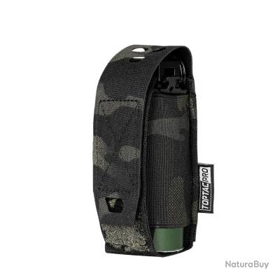 Pochette Flashbang modulaire MOLLE - Multicam black - Poches molles ...