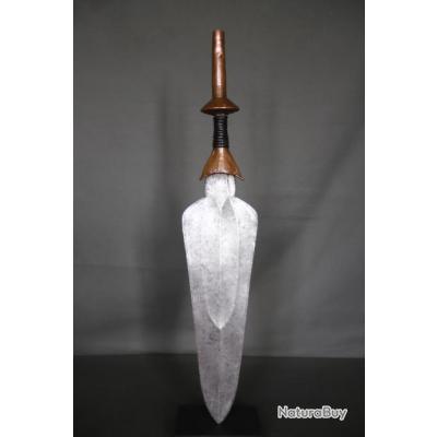 Glaive (épée courte) Saka - R.D.C. Congo, 1ère moitié 20ème siècle ...