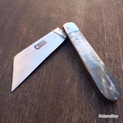 Joli Couteau Régional DONJON LANGRES VÉRITABLE CUILLÈRE BROSSARD Manche ...