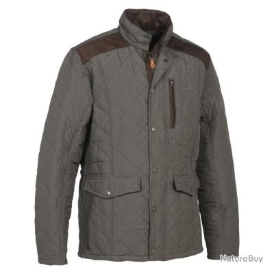 VESTE APRES CHASSE PERCUSSION STALLION MARRON - TAILLE XL - Vestes et ...