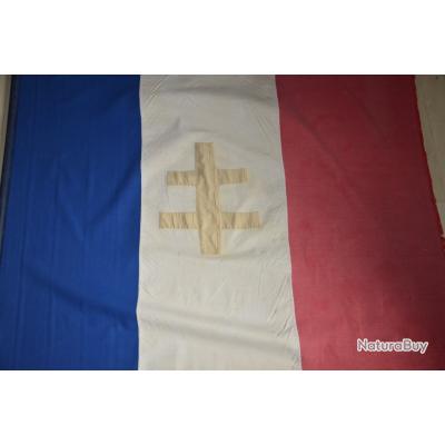 DRAPEAU FFI-FORCES FRANCAISES DE L'INTERIEUR-LIBERATION MAQUIS VOSGES ...