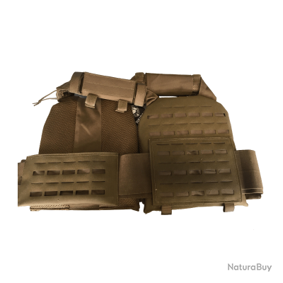 Gilet porte-plaques SM2A Bulldog Tactical Gear - Noir - Gilets pare ...