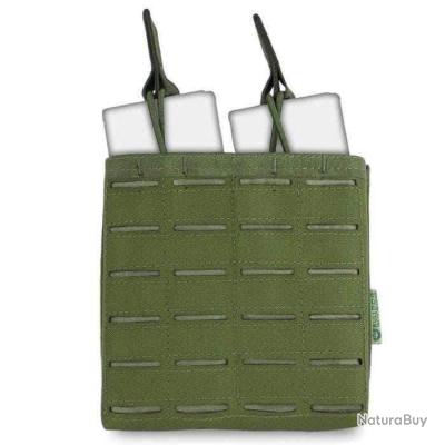 Porte-chargeur LAZER OPEN TOP 2X1 Bulldog Tactical Gear - Vert olive ...