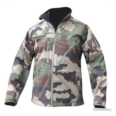 Veste softshell OPEX 3 Layers Dintex Camo CCE - Polaires tactiques ...