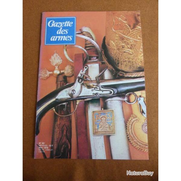 Gazette des armes numéro 60 mai 1978 - Livres sur les armes militaria ...