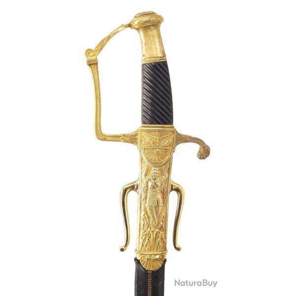 SABRE D'OFFICIER DE MARINE MODELE PRAIRIAL AN XII - FRANCE PREMIER ...
