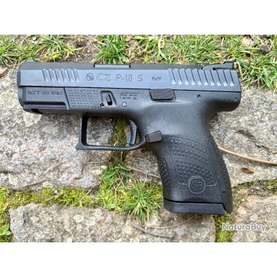 Pistolet CZ P-10 S calibre 9x19 SUB COMPACT - Pistolets de Catégorie B ...
