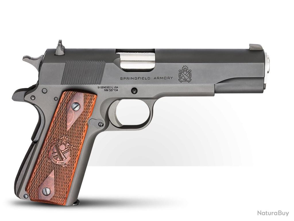 SPRINGFIELD 1911 MIL-SPEC 45ACP 5 POUCES - Pistolets de Catégorie B ...
