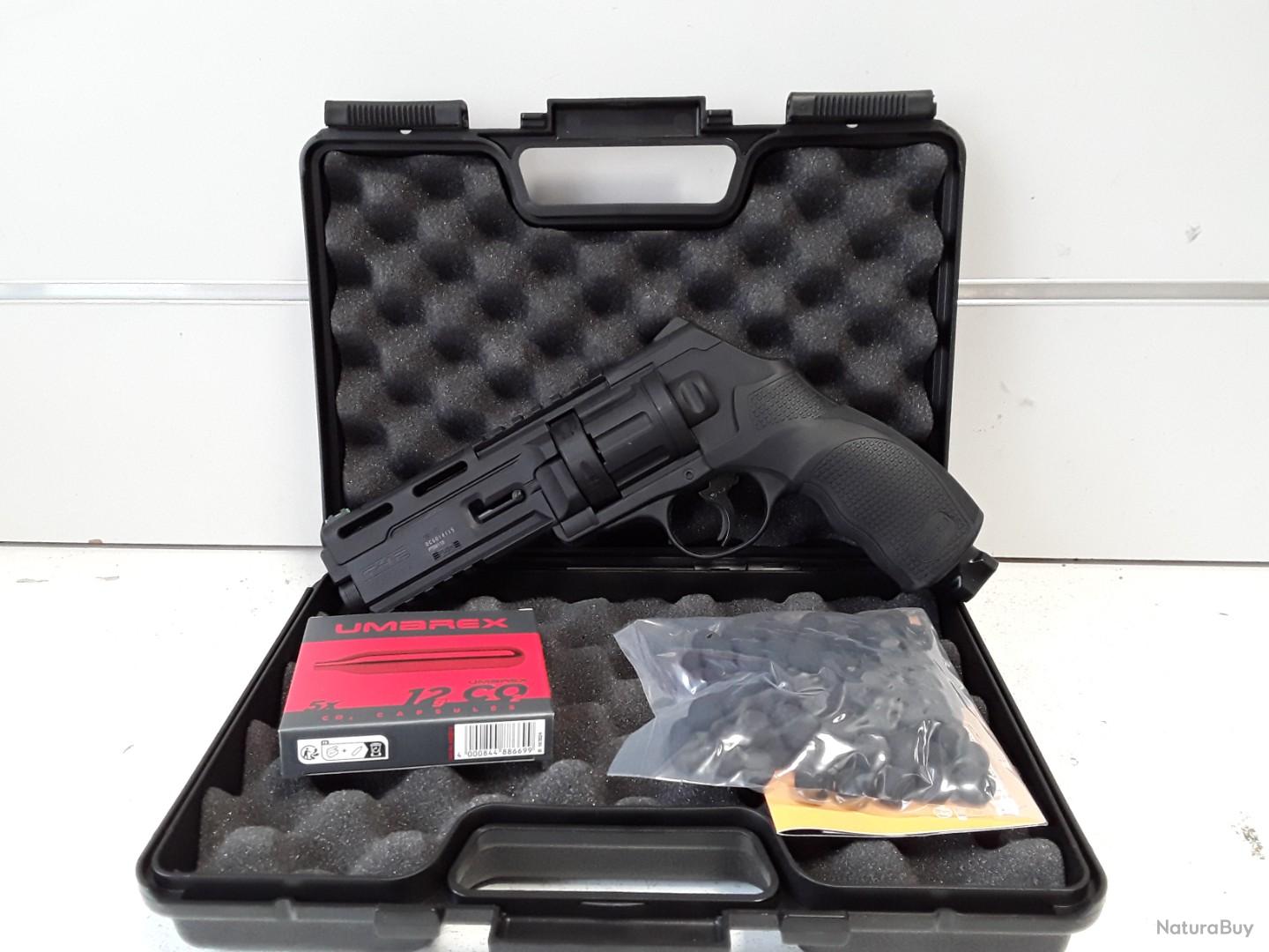 Revolver de defense Umarex T4E TR50L gen2 cal.50 13joules avec laser ...