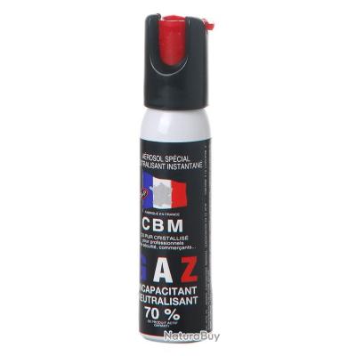 Bombe Anti-Agression GAZ CS 25 ml - Bombe lacrymogène à gaz (13332633)