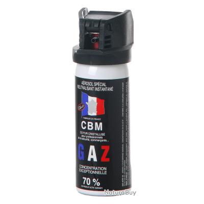 Bombe Anti-Agression GAZ CS 50 ml - Bombe lacrymogène à gaz (13333113)