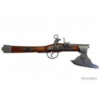 PISTOLET HACHE A SILEX GERMANY 17ème - Ref.1010 - Reproductions de ...
