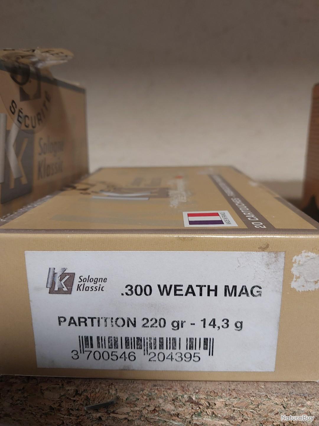 Munitions 300 weatherby - Balles autres calibres (14320626)