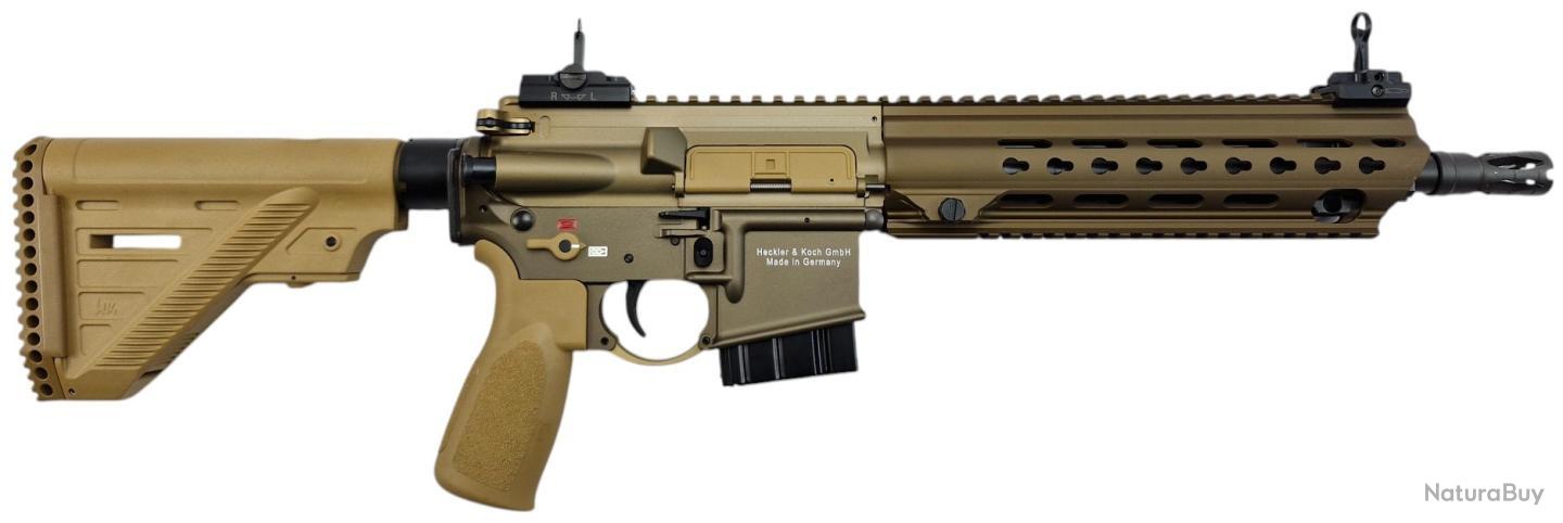CARABINE DE TIR HK MR223 A3 CAL.223REM RAL8000 CANON 11" - CATEGORIE B ...
