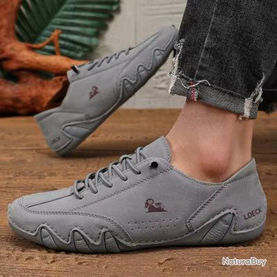 Chaussure basse Grise imperméable et souple, du 37 au 46 - Chaussures ...