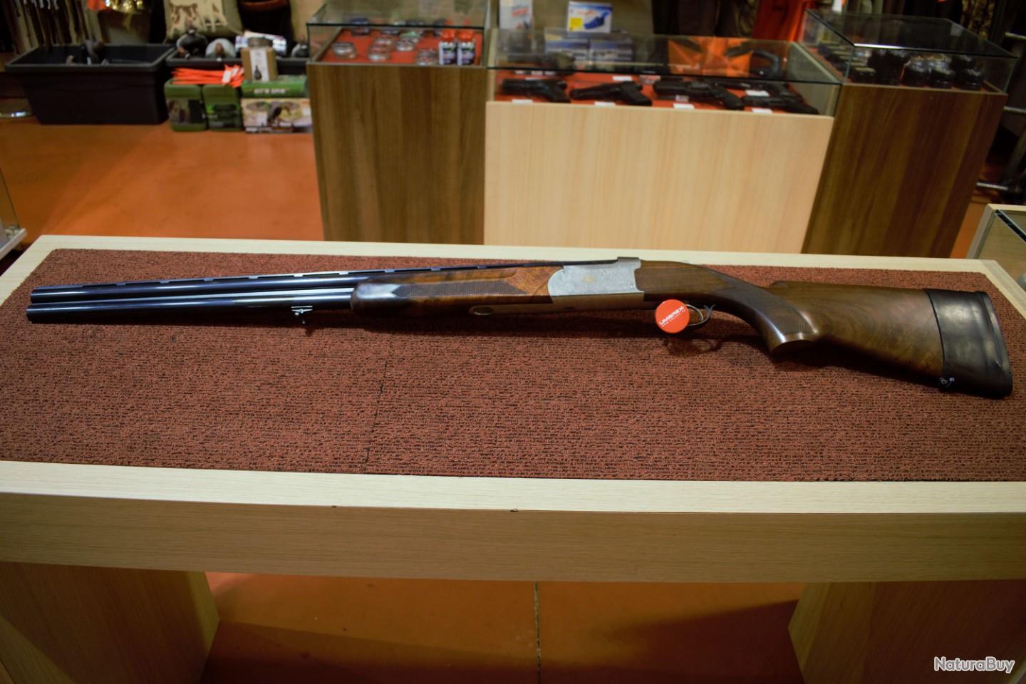 DESTOCK CHASSE - FUSIL SUPERPOSE VERNEY CARRON NOUVEAU SIECLE 12/70 - Fusils Superposés calibre ...