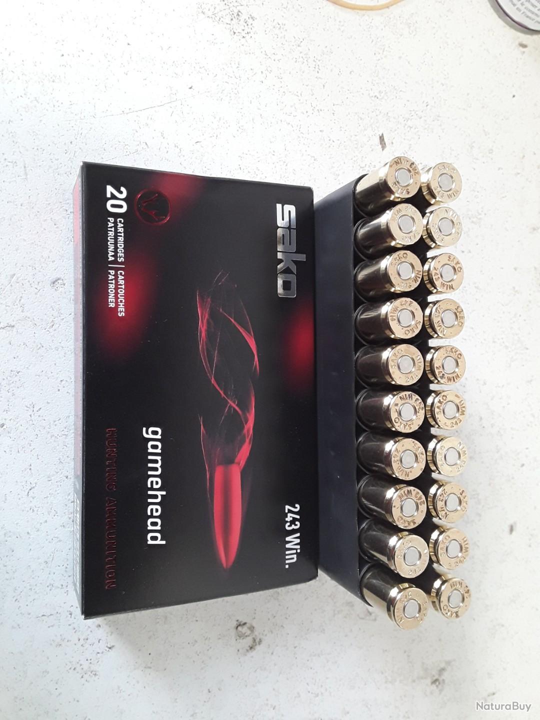 Balles sako GAMEHEAD cal.243win 90grains - Balles Calibre 243 ...