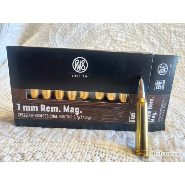 RWS speed tip pro 7 rem - Balles Calibre 7mm Rem Mag (13403370)