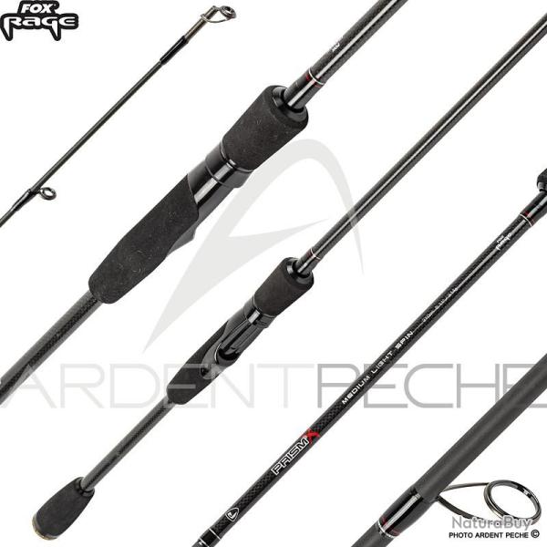Canne FOX RAGE Prism X medium spin NRD321 - Cannes carnassiers (13426954)
