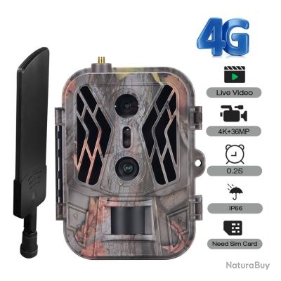 HC-950PRO 4G 120MP 4K HD Live Show Night Vision - Caméras de ...