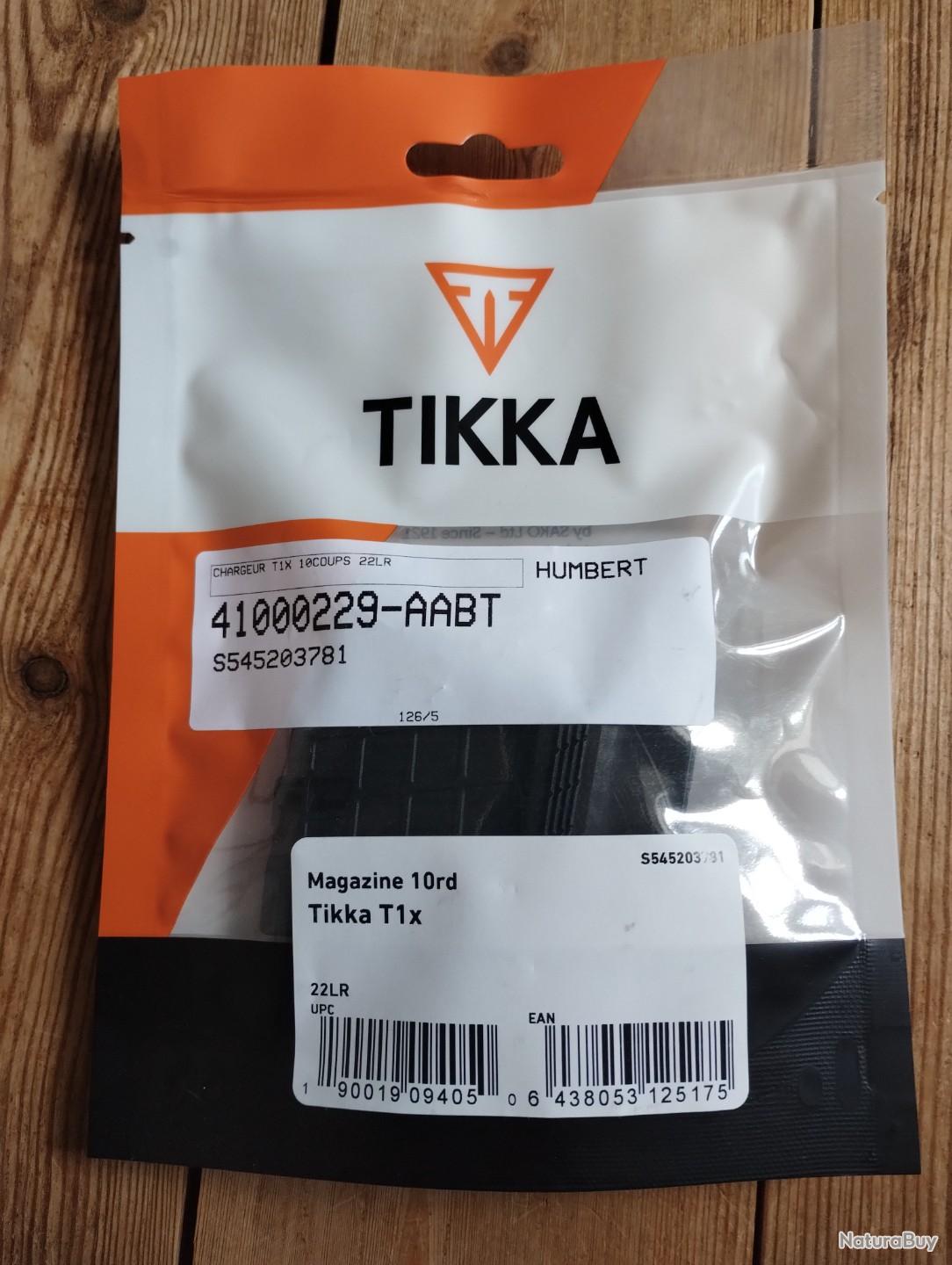 Chargeur pour Tikka T1x 10 coups 22lr - Chargeurs pour armes de ...