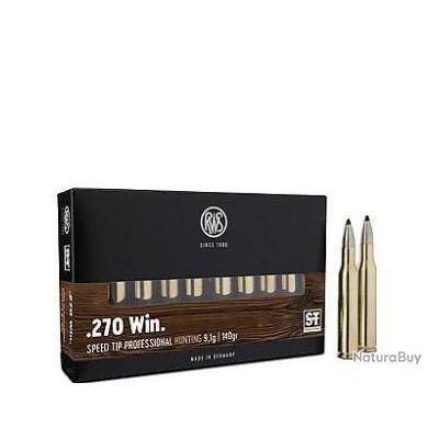 Munitions RWS 270 Win. Speed Tip Pro 9.1g 140gr x2 boites - Balles ...