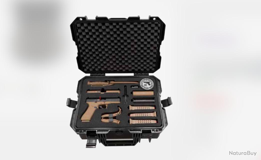 PIST GLOCK 17 GEN5 SV CAL 9 MM PAK - BLACK COYOTE DOUBLE SET - EDITION ...