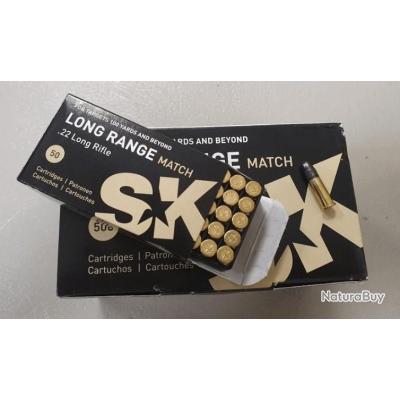SK 22 LR LONG RANGE MATCH - 22 long rifle - Munitions - Balles 22LR ...