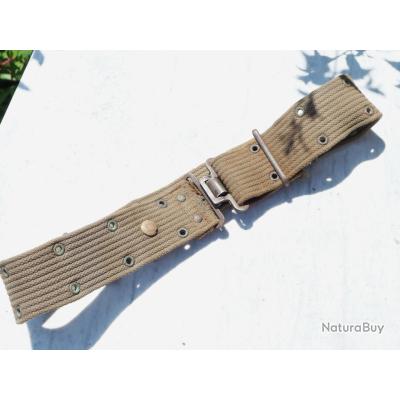 RARE Ceinturon parachutiste TAP 1950 type indo US ARMY - ref ...
