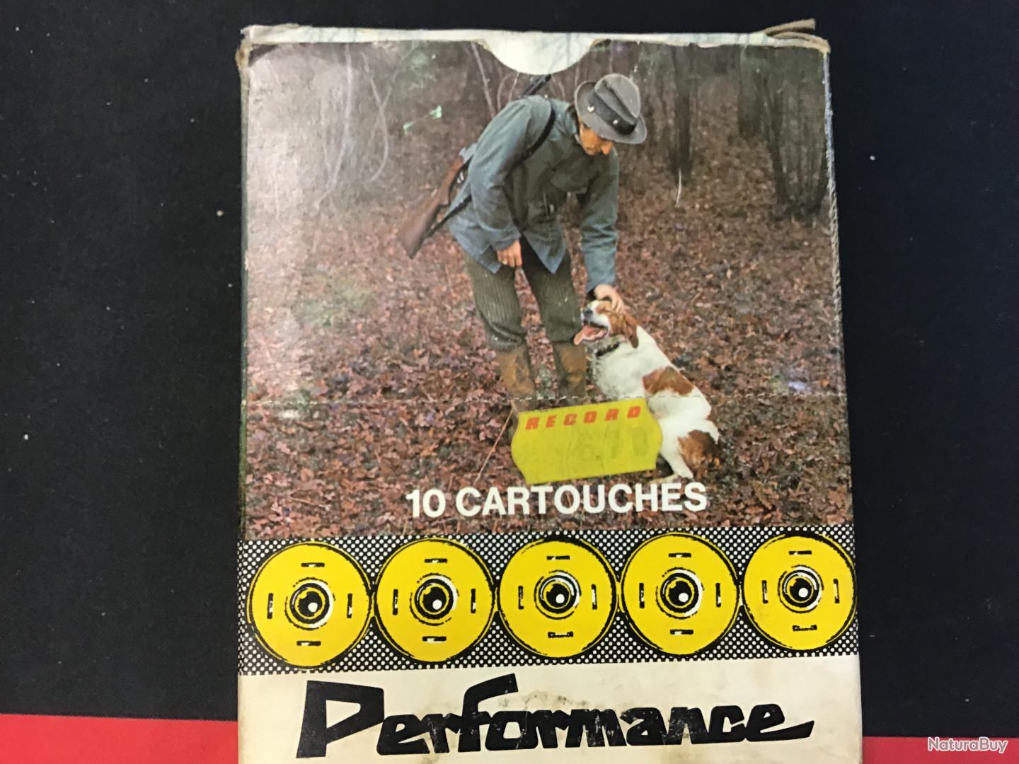 PERFORMANCE Enchere a 1€ sans prix de reserve - Cartouches lisses ...
