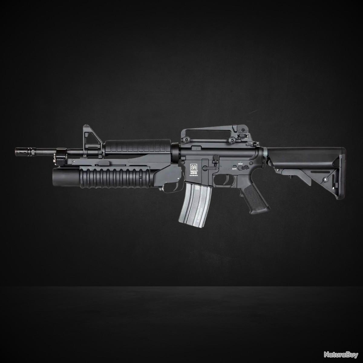 M4A1 SPECNA ARMS AVEC M203 SA-G01 ETU NOIRE - Fusils d'assaut (13725297)